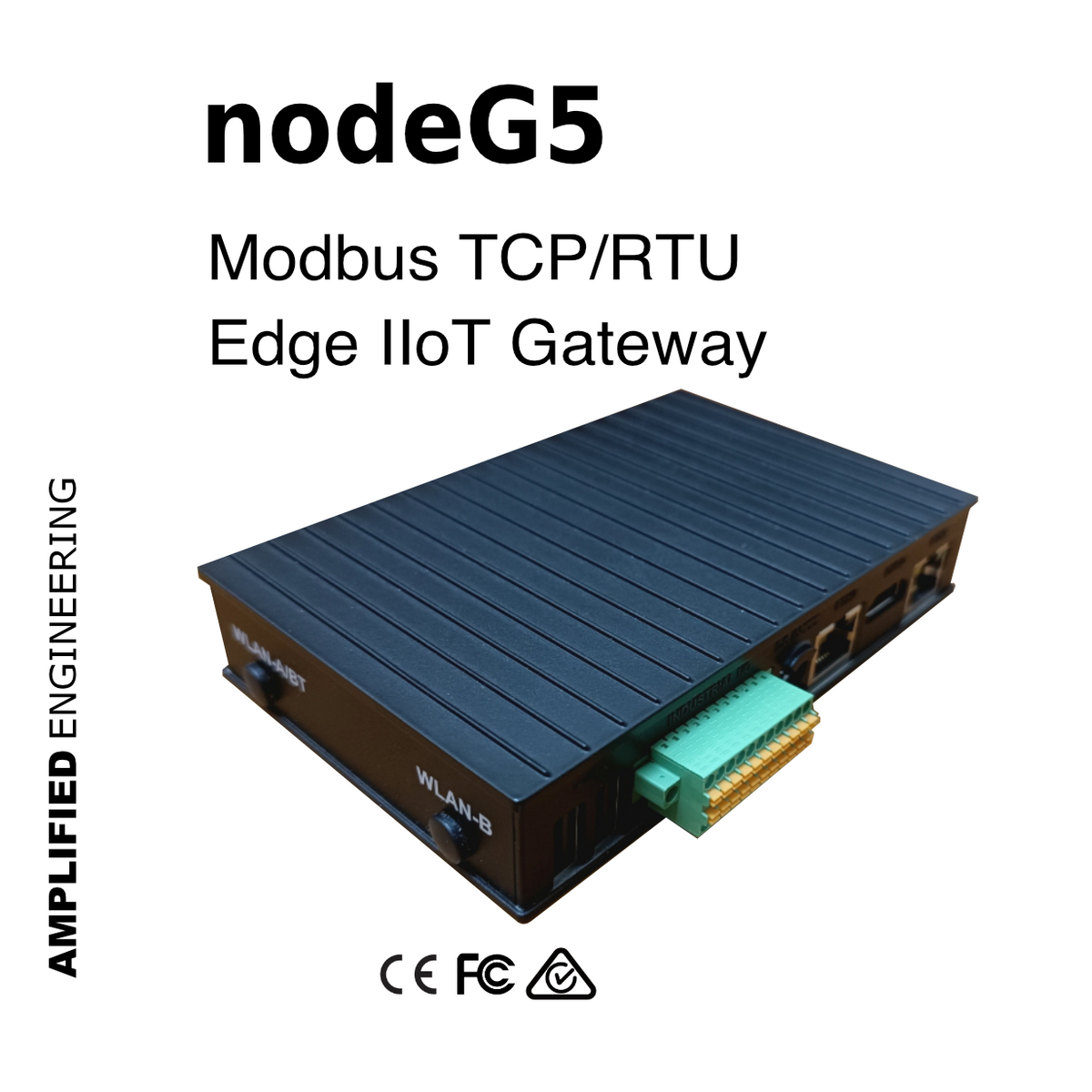 Modbus TCP/RTU IIoT Gateway + Edge Processing – amplified-engineering